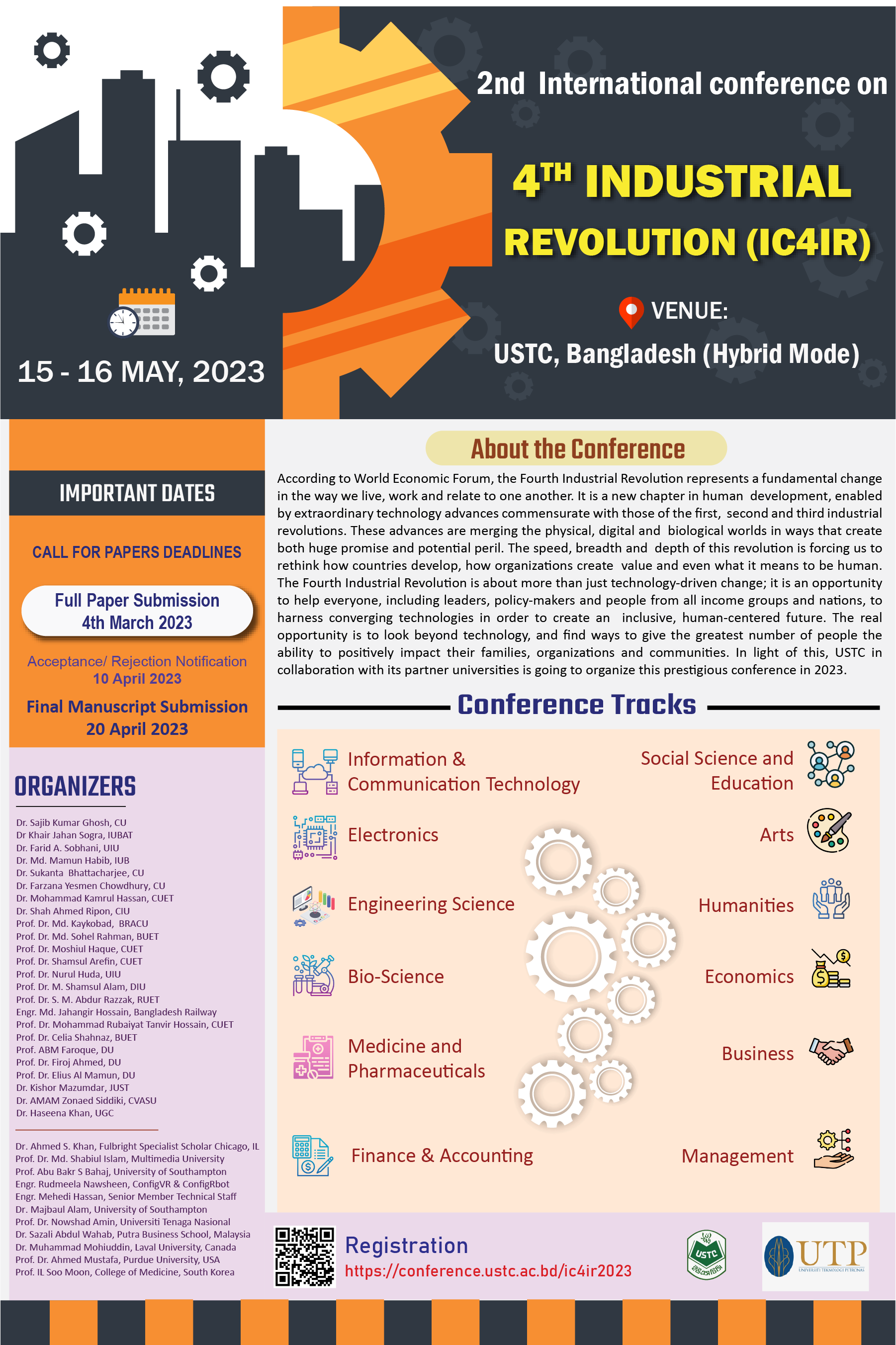 4th Industrial Revolution, USTC, Bangladesh